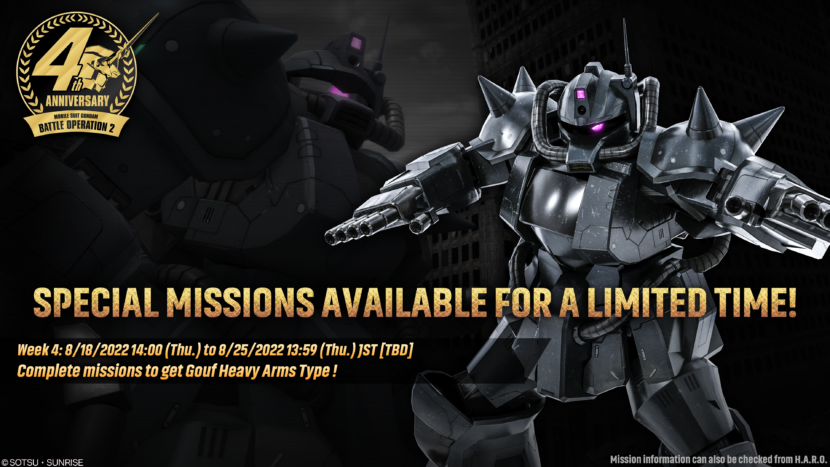 INFORMATION | Mobile Suit Gundam Battle Operation 2 | BANDAI NAMCO ...
